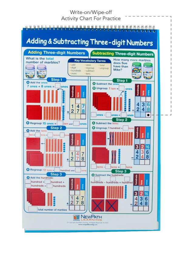Eisco Grade 3 Maths Educational Flip Charts – labzio